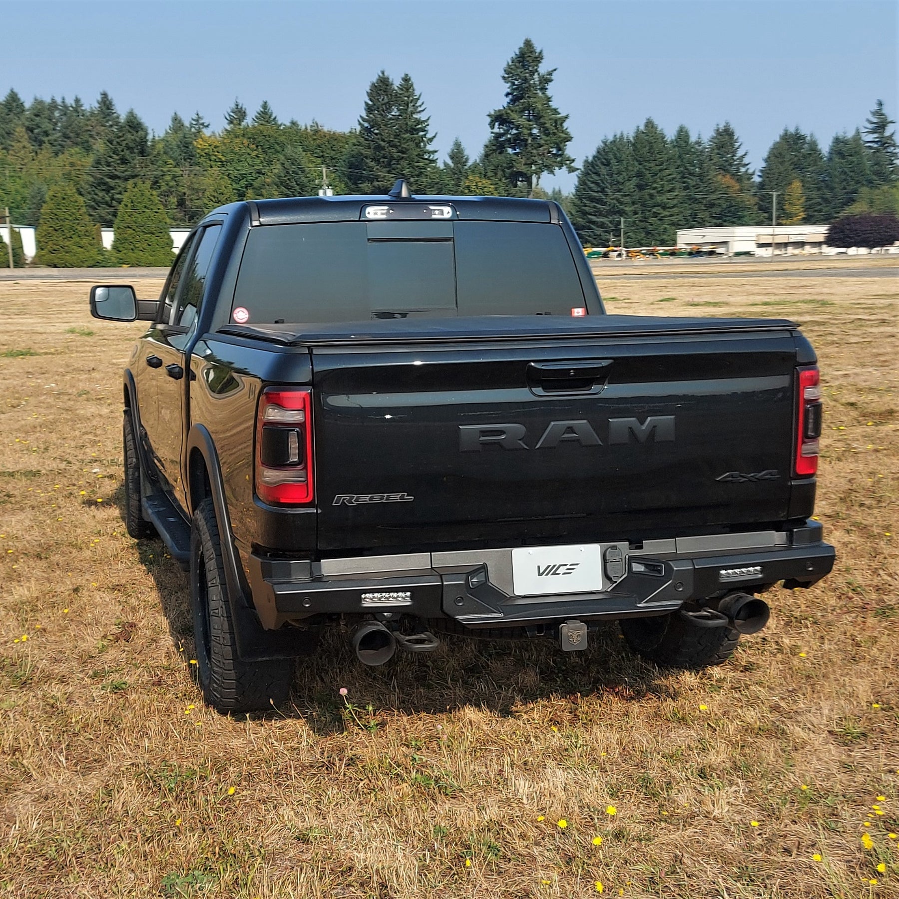 High Clearance MOD V2 Rear Bumper, 2019 - 2024 RAM 1500 DT & Rebel ...