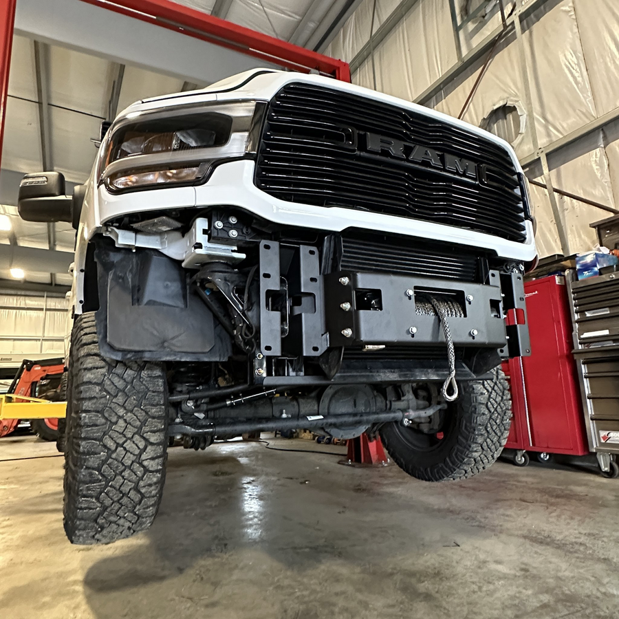 Hidden Winch Mount | 2019-2024 RAM 2500-3500 [6.7L Cummins] – VICE ...
