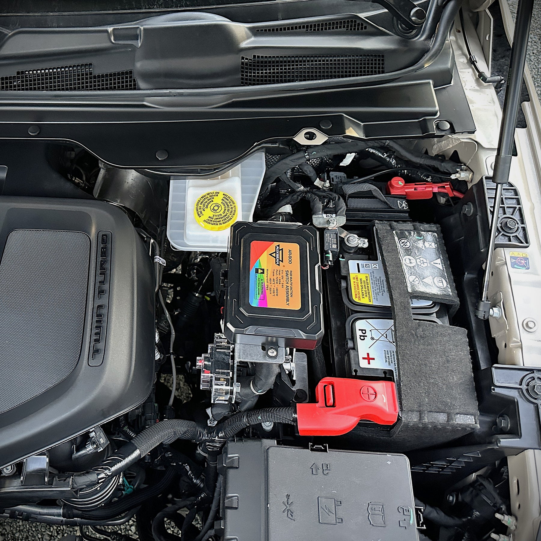 Mounting Kit for Auxbeam Switch Panel | 5th Gen | 2019 - 2026 RAM 1500 ...