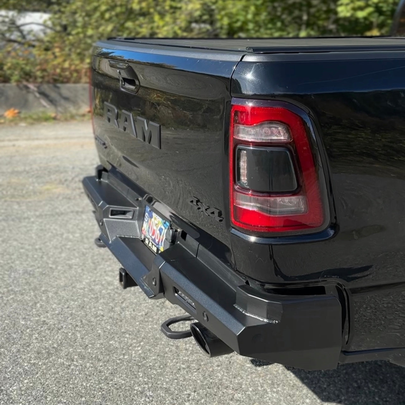 High Clearance MOD V2 Rear Bumper, 2019 - 2024 RAM 1500 DT & Rebel ...