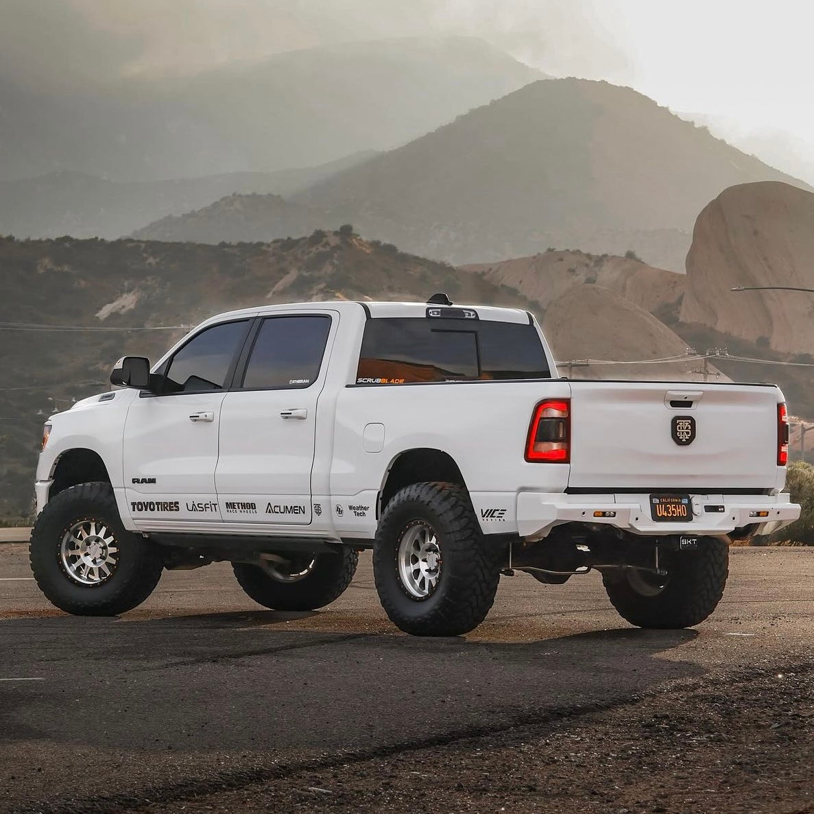 High Clearance MOD V2 Rear Bumper, 2019 - 2024 RAM 1500 DT & Rebel ...