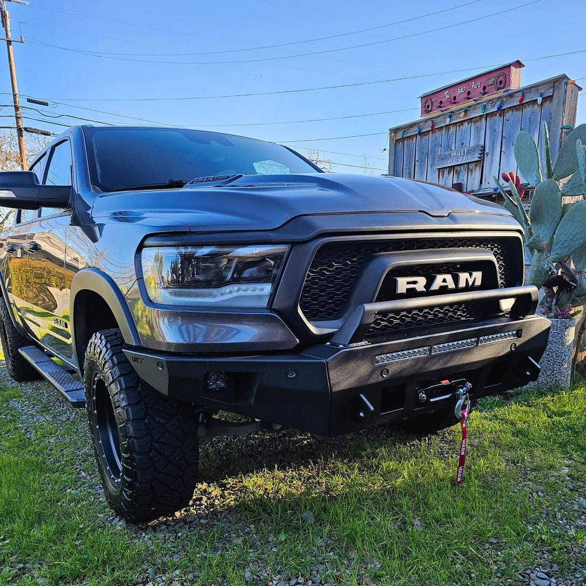 MOD V2 Front Bumper | 5th Gen | 2019 - 2024 RAM Rebel – VICE Design Inc