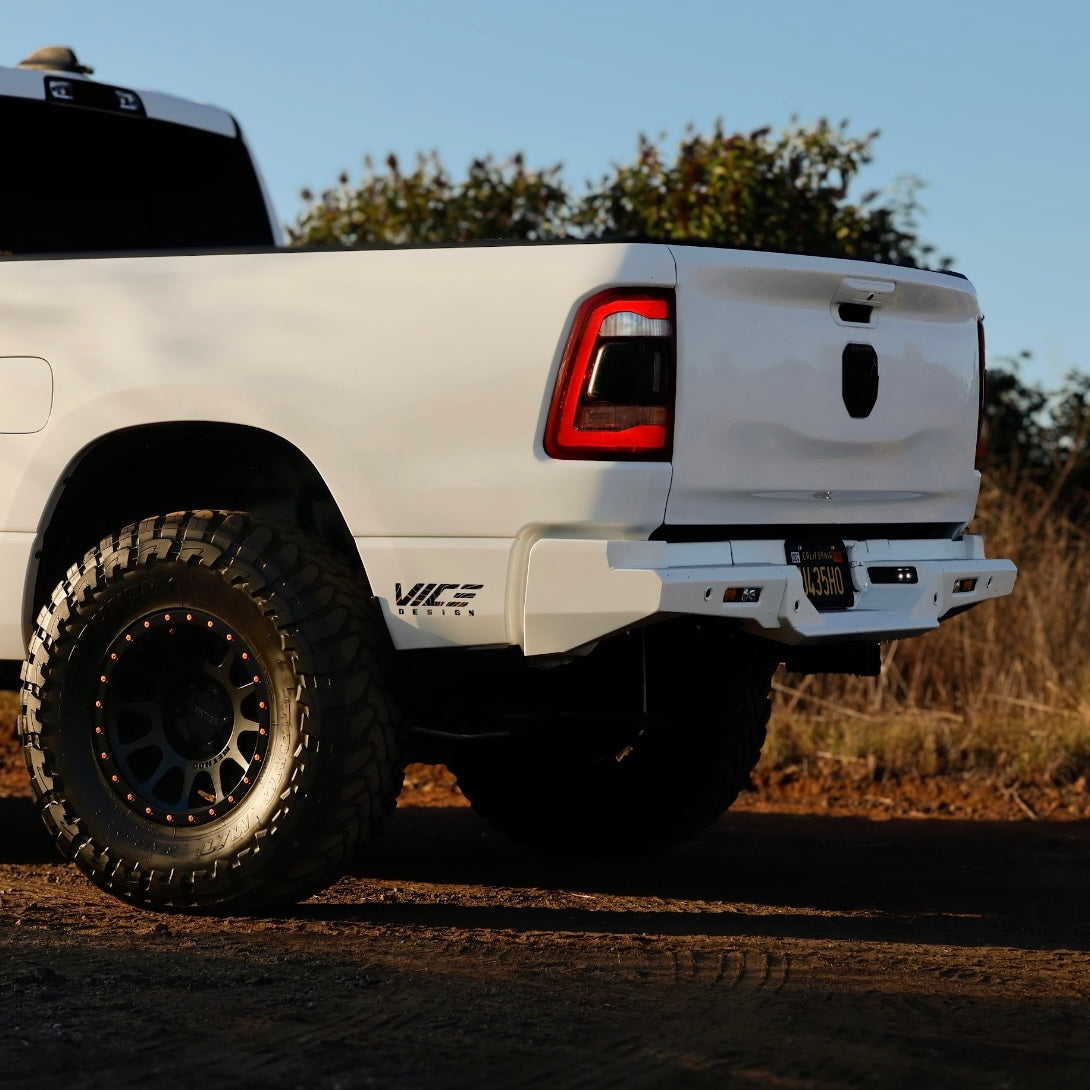 High Clearance MOD V2 Rear Bumper, 2019 - 2024 RAM 1500 DT & Rebel & T ...