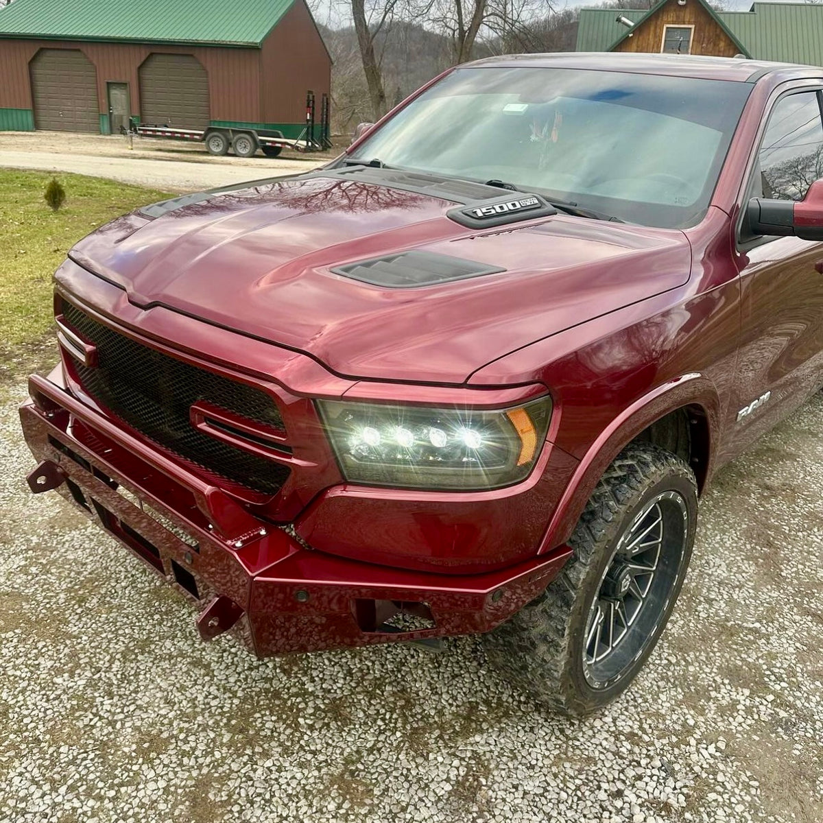 MOD V2 Front Bumper | 5th Gen | 2019 - 2024 RAM 1500 DT – VICE Design Inc