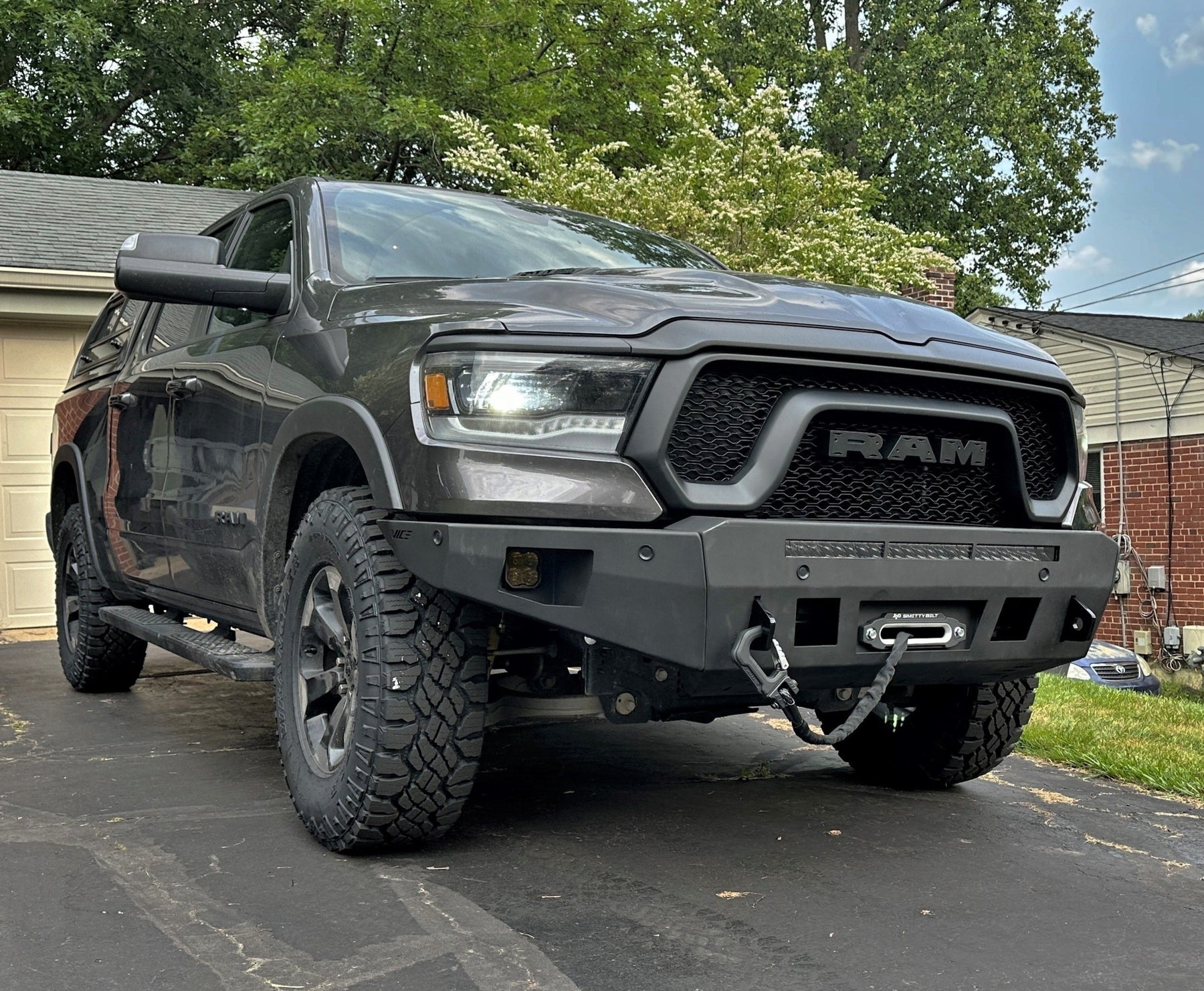 MOD V2 Front Bumper | 5th Gen | 2019 - 2024 RAM Rebel – VICE Design Inc