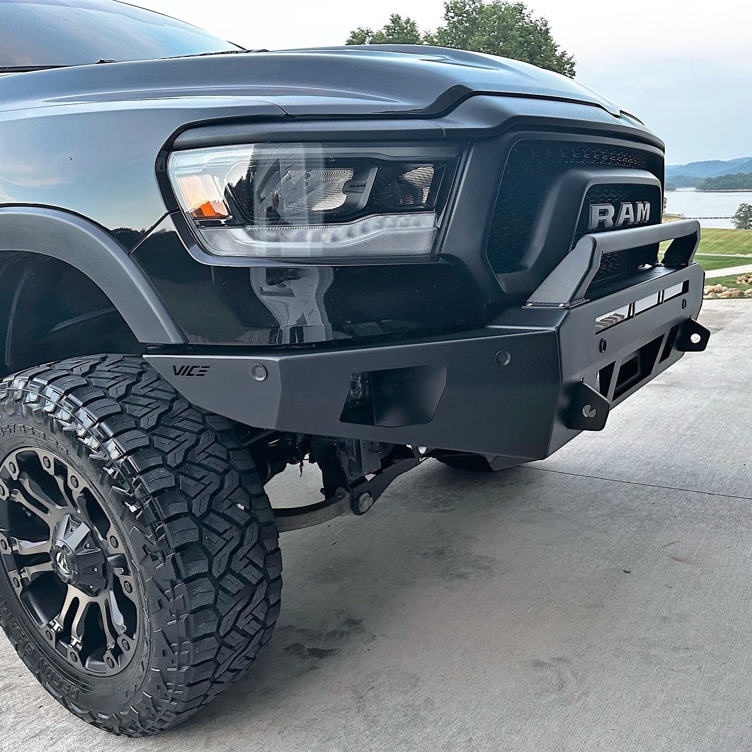 MOD V2 Front Bumper | 5th Gen | 2019 - 2024 RAM Rebel – VICE Design Inc