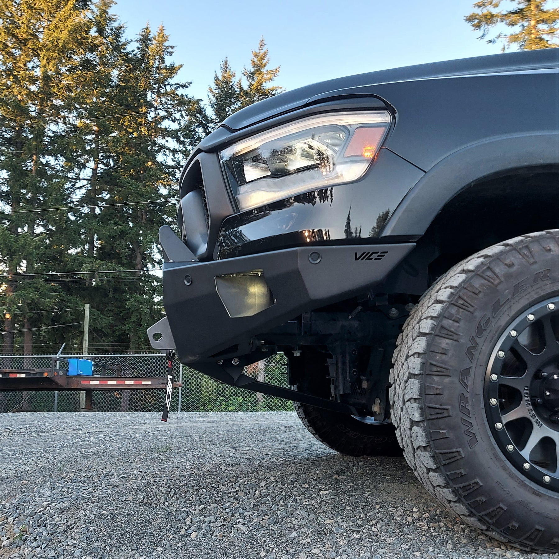 MOD V2 Front Bumper | 5th Gen | 2019 - 2024 RAM Rebel – VICE Design Inc