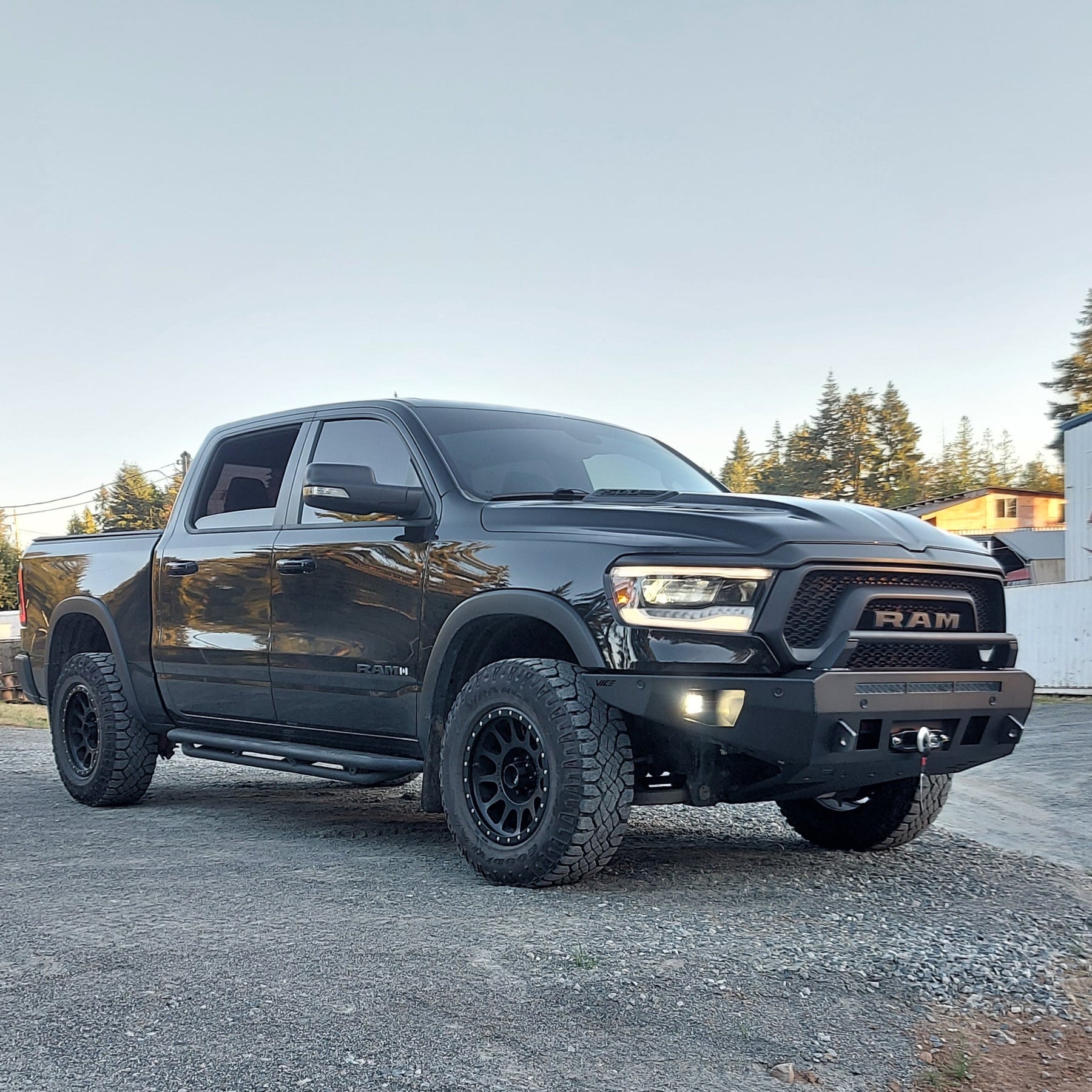 MOD V2 Front Bumper | 5th Gen | 2019 - 2024 RAM Rebel – VICE Design Inc