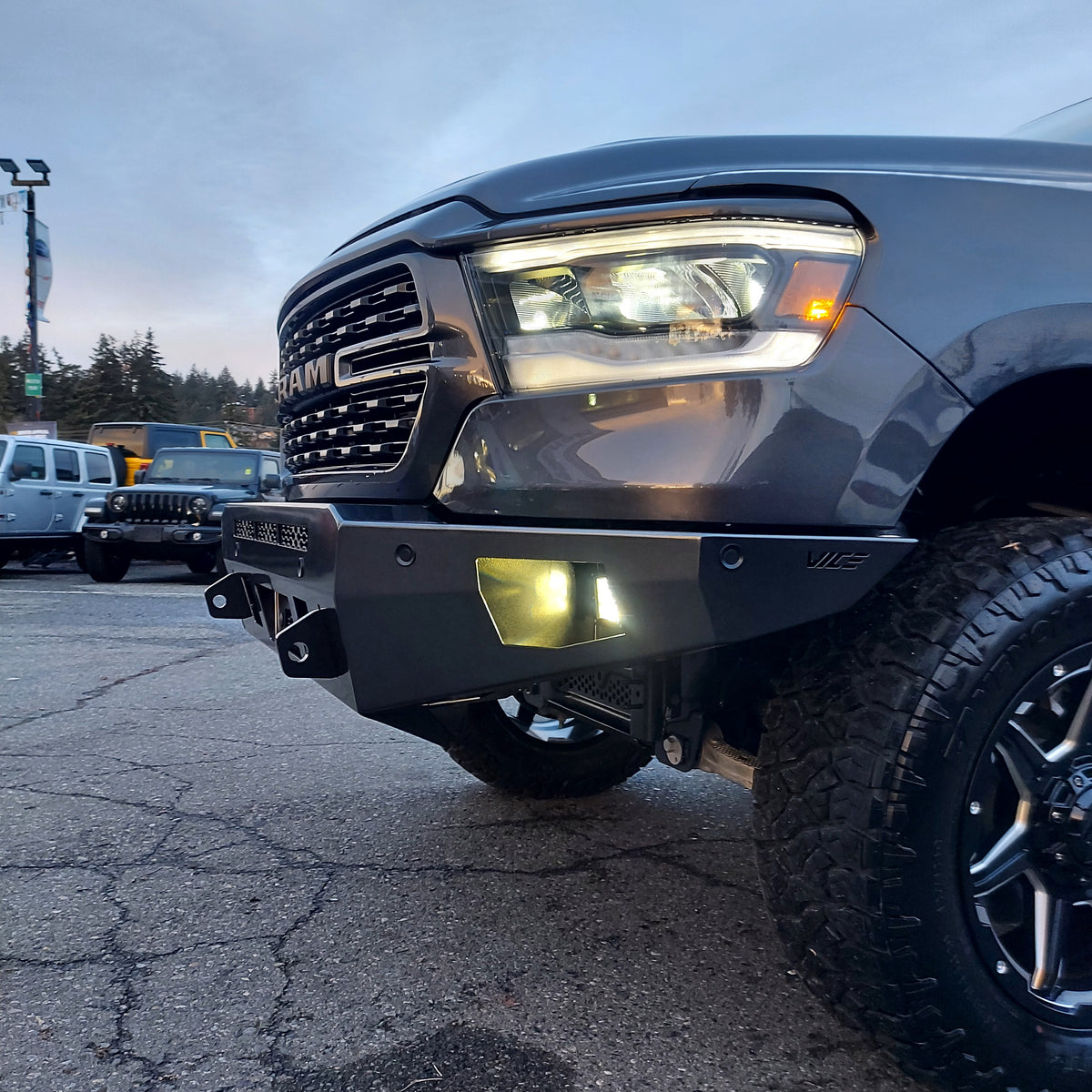 MOD V2 Front Bumper | 5th Gen | 2019 - 2023 RAM 1500 – VICE Design Inc