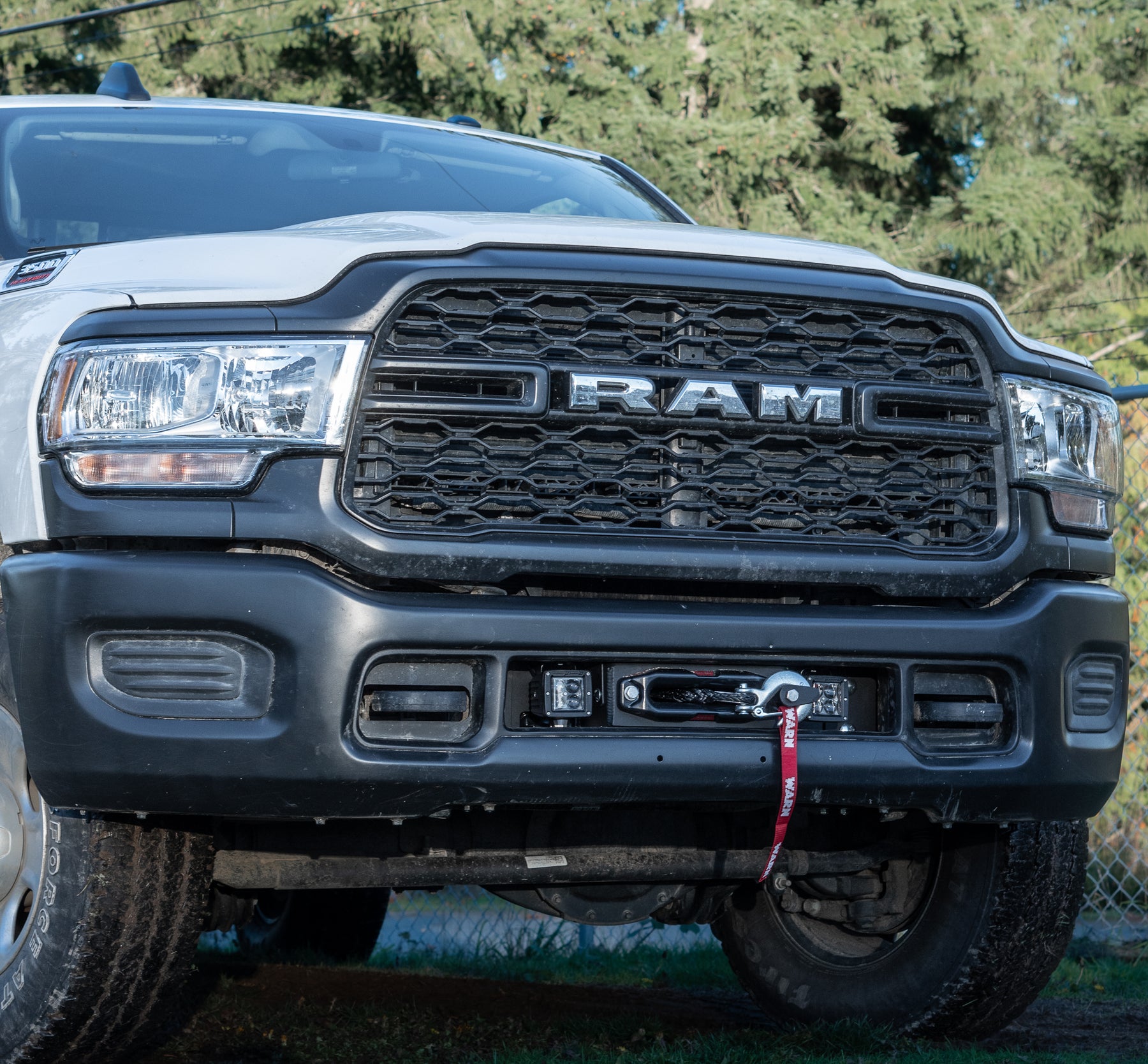 Hidden Winch Mount | 2019-2026 RAM 2500-3500 [6.4L Hemi] – VICE Design Inc