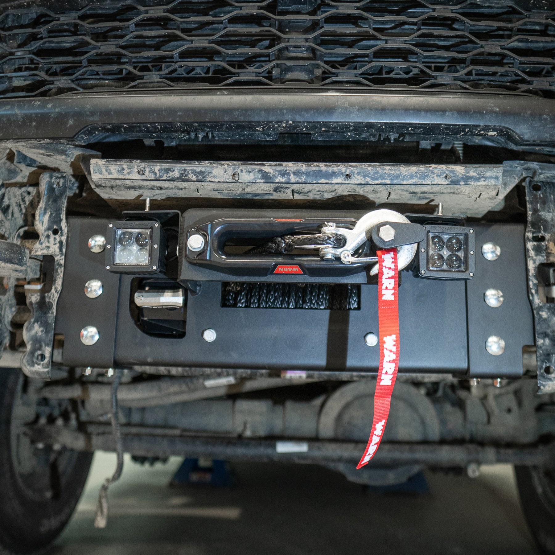 Hidden Winch Mount | 2019-2026 RAM 2500-3500 [6.4L Hemi] – VICE Design Inc