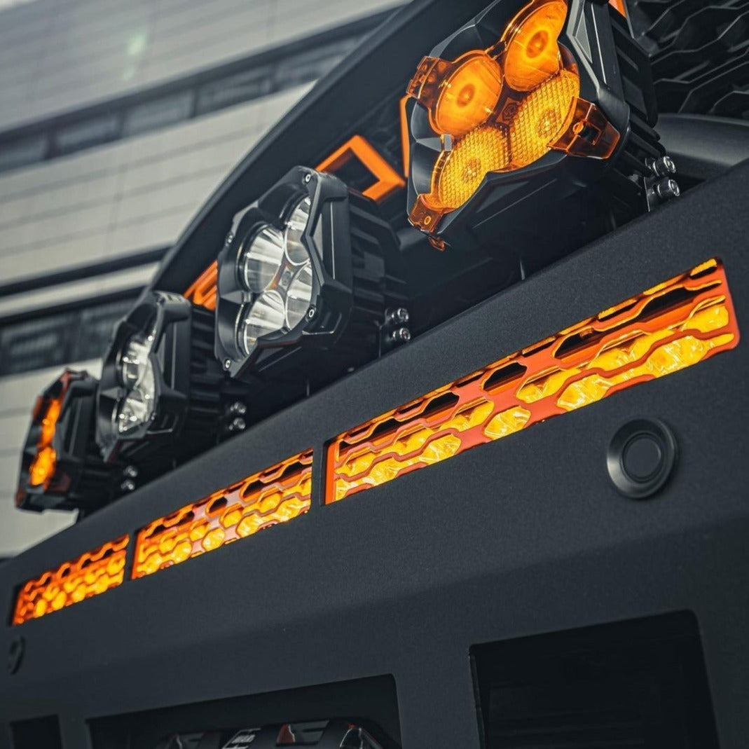 Stylized Grille Inserts | MOD V2 Bumper – VICE Design Inc