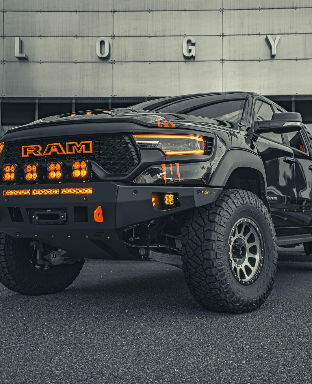 TRX MOD v2 Front Bumper | 5th Gen | 2021 - 2024 RAM TRX – VICE Design Inc