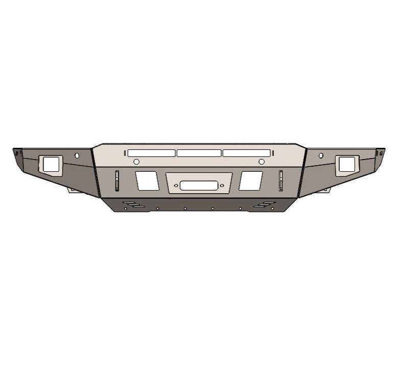 MOD V2 Front Bumper | 5th Gen | 2019 - 2024 RAM Rebel – VICE Design Inc